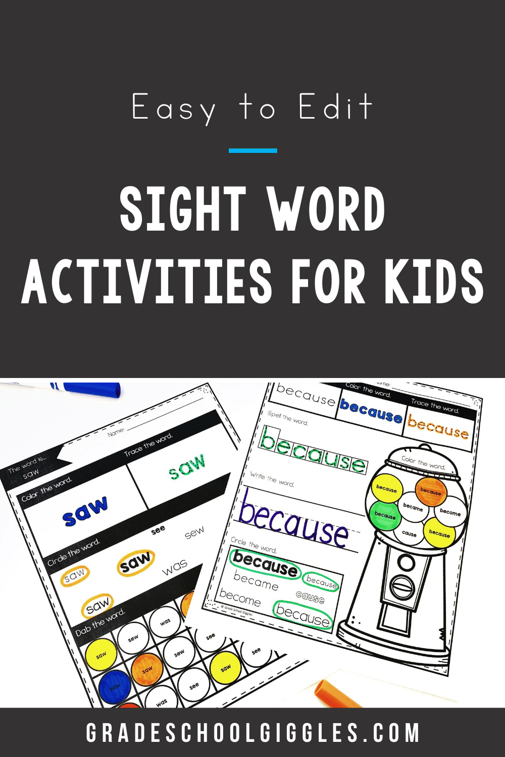 85B Quick and Easy Ideas to Improve How You Teach Sight Words - Grade ...