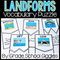 Hands-On Activities for Teaching Landforms - Grade School Giggles