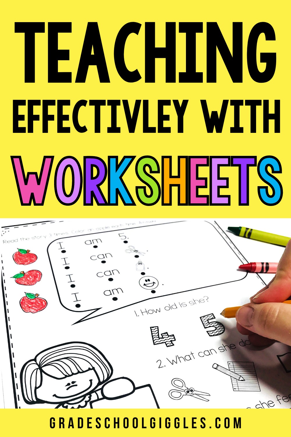 No-Prep Worksheets: Simple Ways You Can Use Them Effectively In Your ...