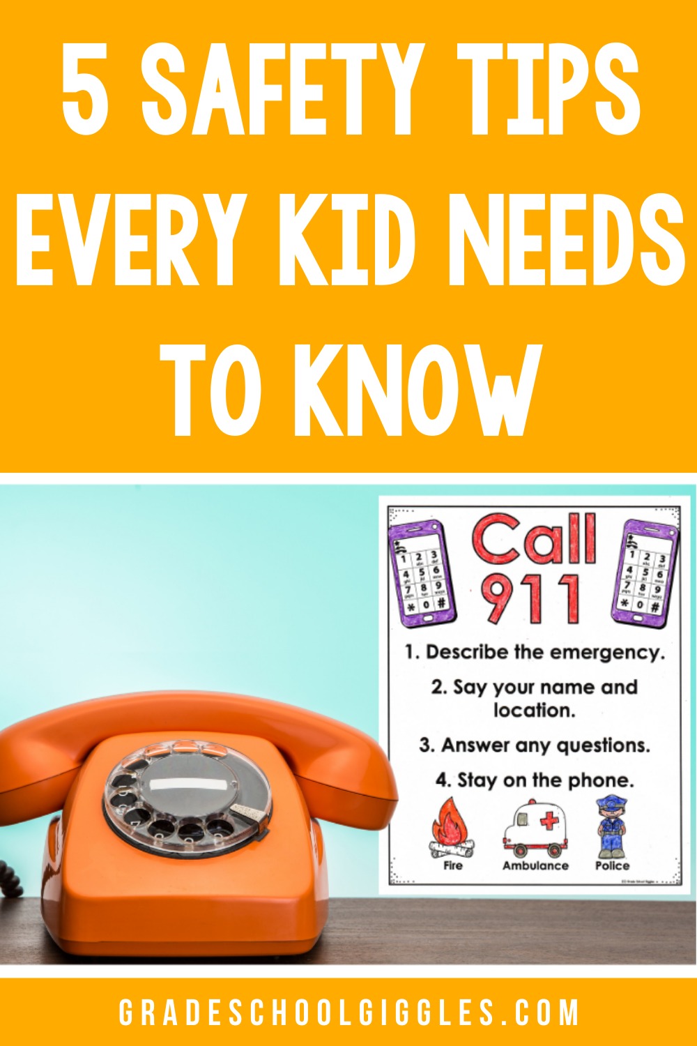 5 Safety Rules Every Kid Should Learn At School - Grade School Giggles