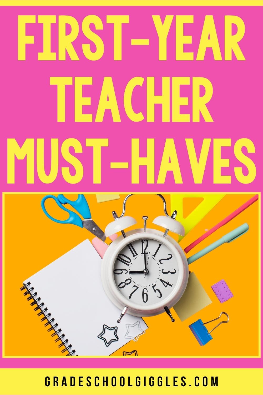 50 First-Year Teacher Must-Haves For An Organized Classroom - Grade ...