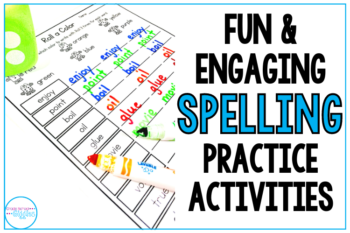 Fun Spelling Practice Worksheets And Activities - Grade School Giggles