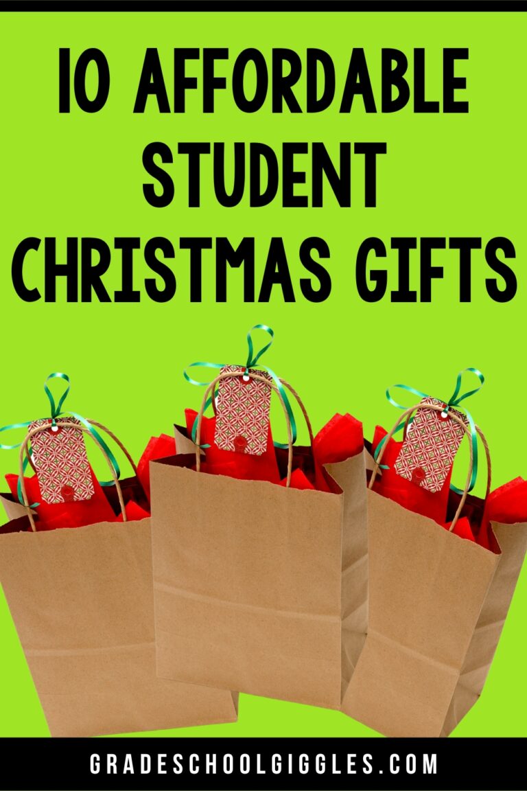 10 Affordable Options For Student Christmas Gifts From Teachers - Grade ...