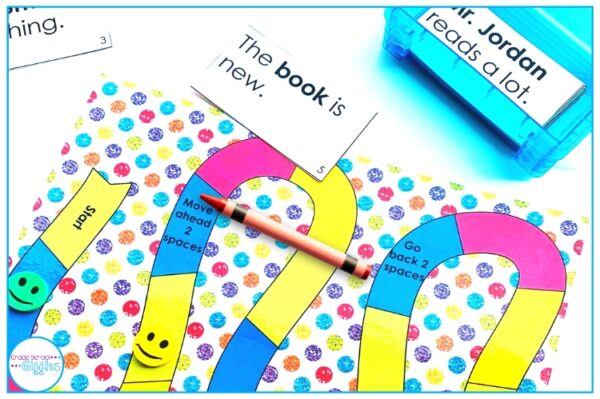 5 Fun Parts of Speech Games and Printables - Grade School Giggles