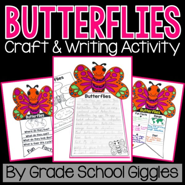 Life Cycle Of A Butterfly Craft - Grade School Giggles