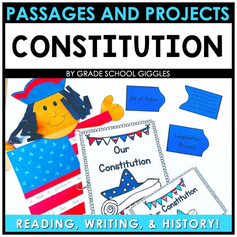 Fun & Easy Constitution Day Activity Ideas - Grade School Giggles