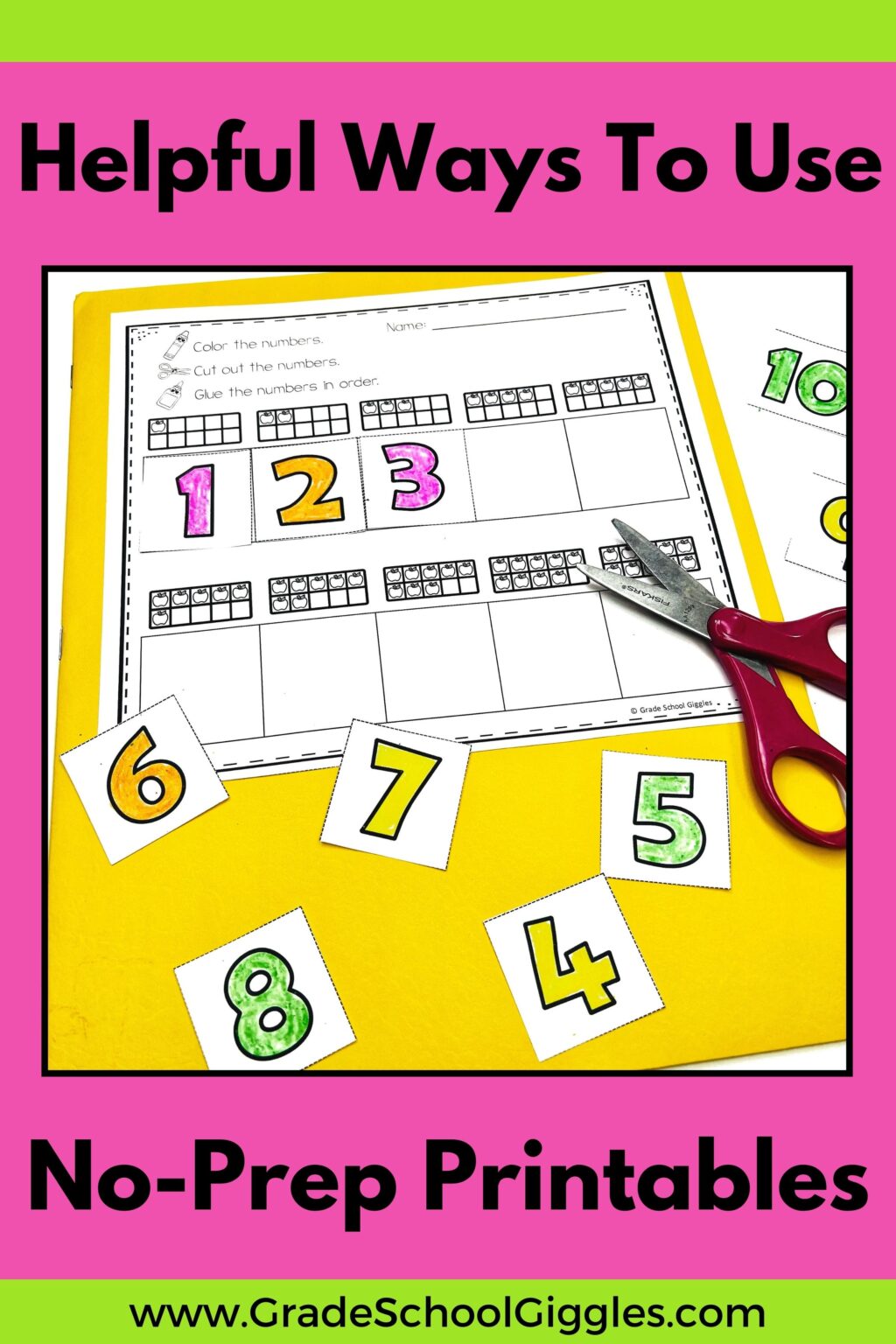 5 Hands-On Activities For Name Writing Practice - Grade School Giggles