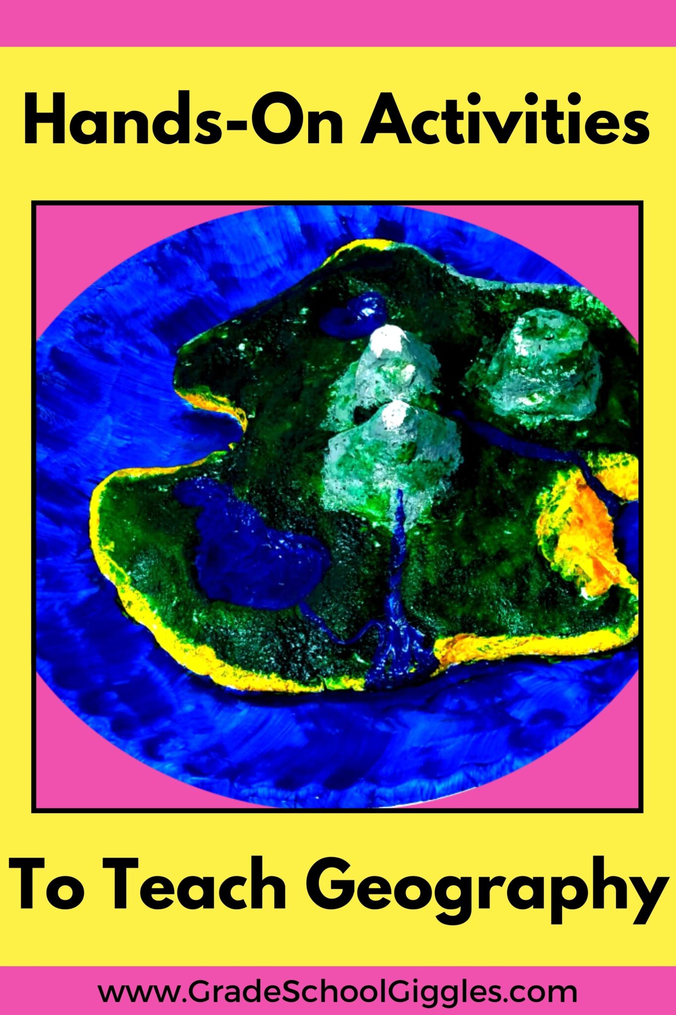 How to Make an Easy 7 Continents Necklace with Your Kids - Grade School ...